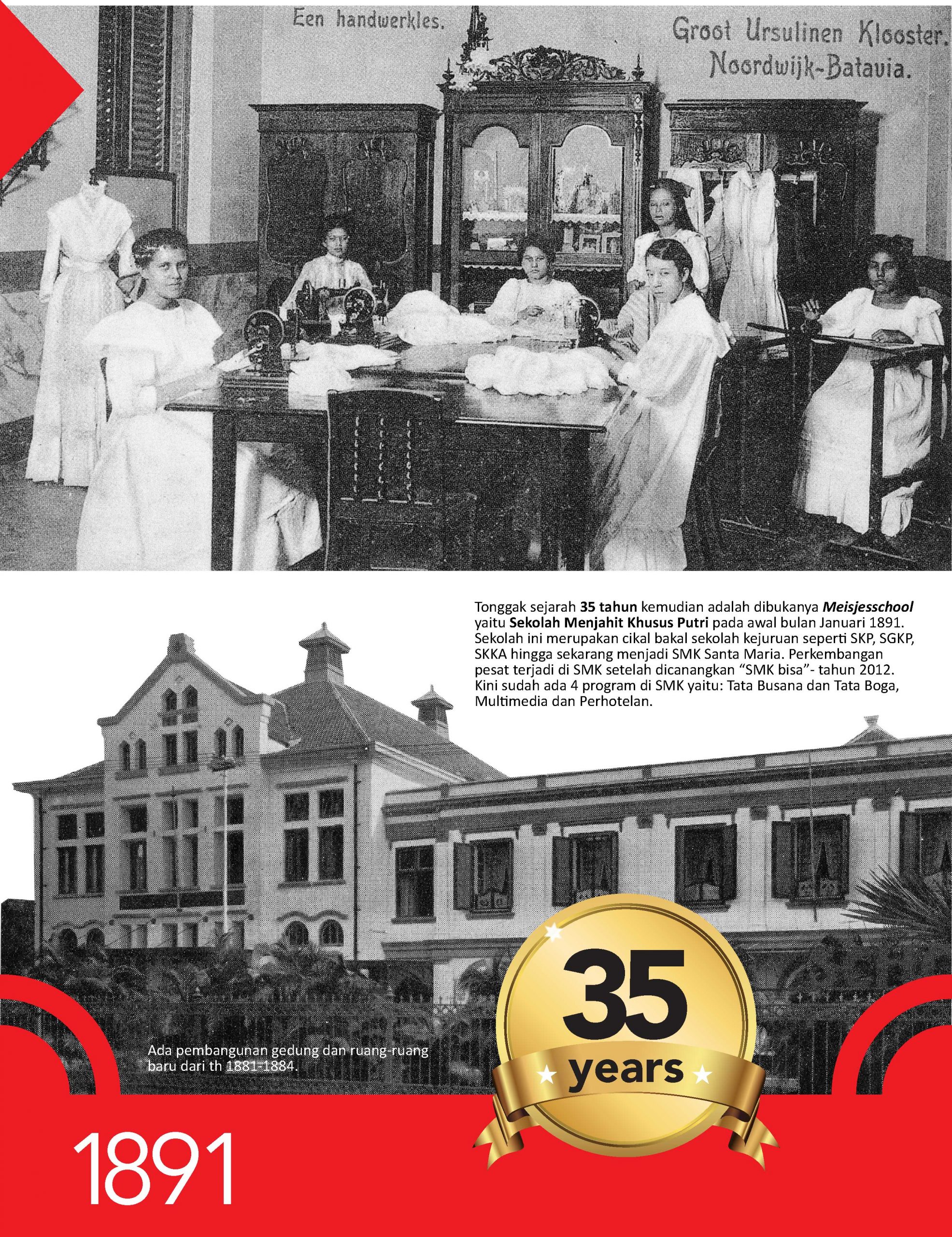 Sejarah Santa Maria – Kampus Santa Maria – Official website